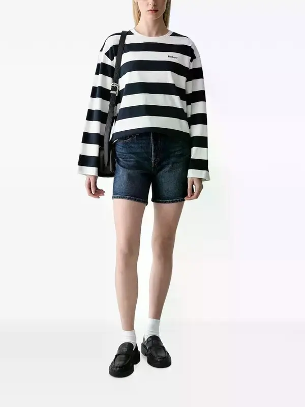 LEVI'S 501 Logo-patch Denim Shorts