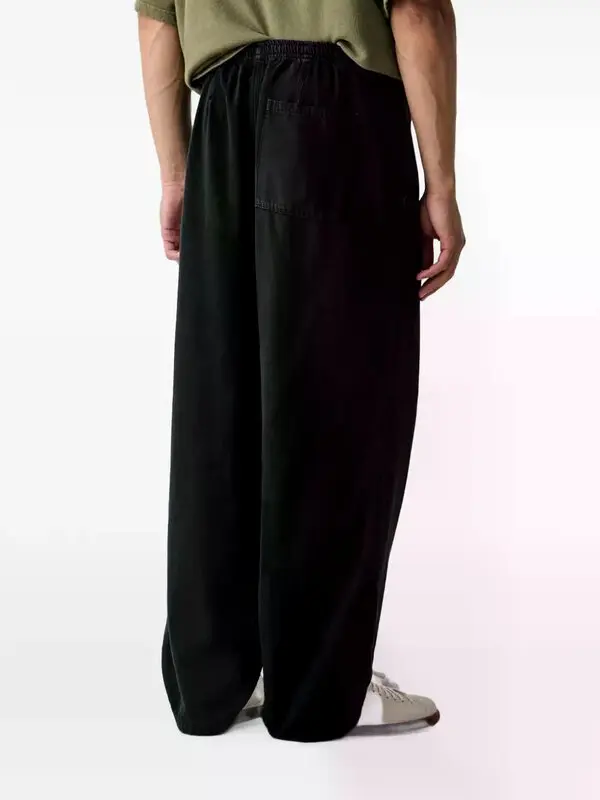 American Vintage Elasticated-waist Straight-leg Trousers