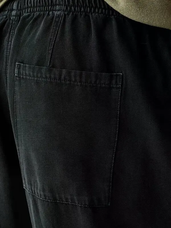 American Vintage Elasticated-waist Straight-leg Trousers