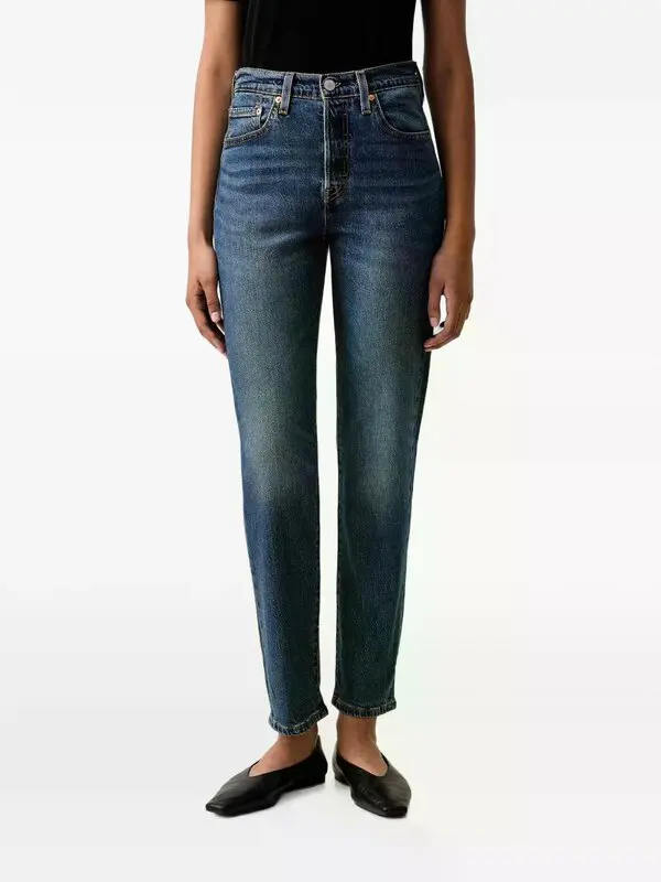LEVI'S 501 Cropped Jeans - Blue
