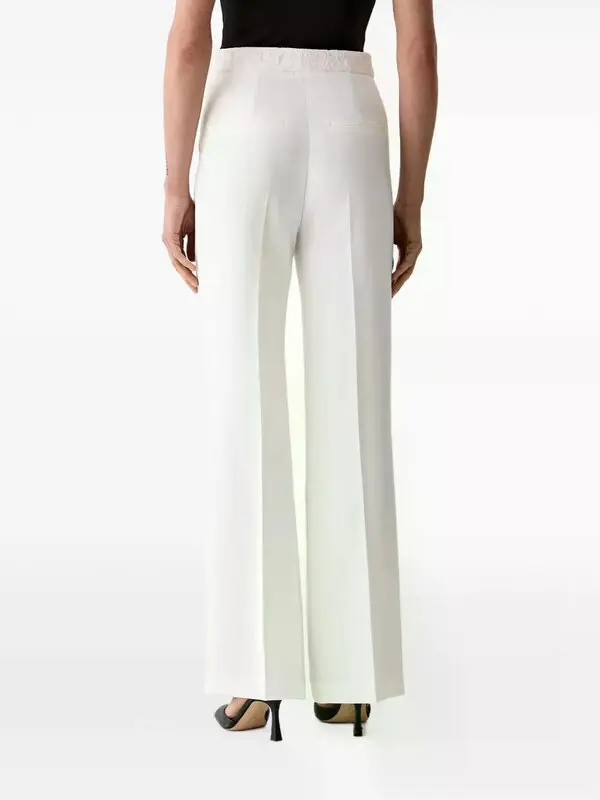 MORGAN Lace-trim Flared Trousers
