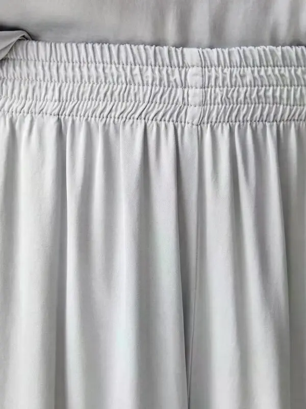 VICOLO Elasticated-waist Palazzo Pants - Grey