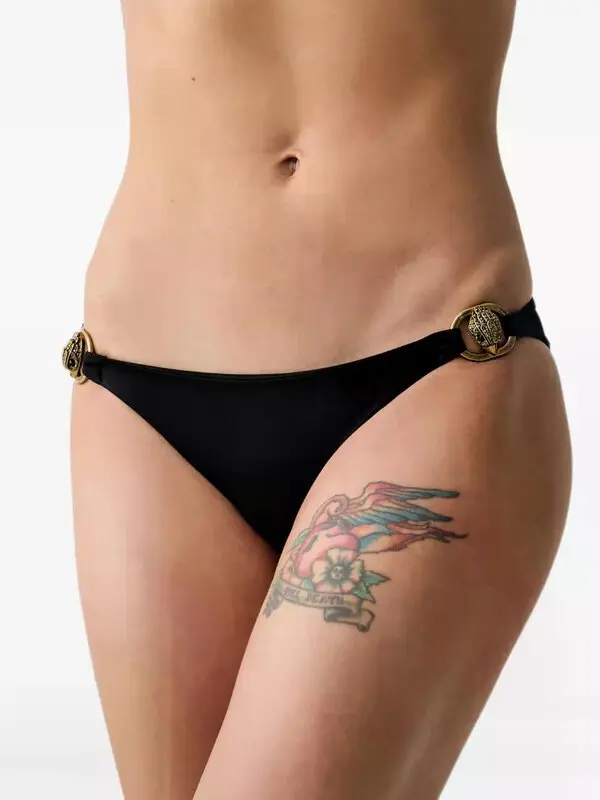 Kurt Geiger Eagle-detail Bikini Bottoms - Black