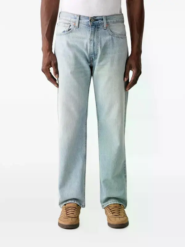 LEVI'S 555 Logo-patch Jeans - Blue