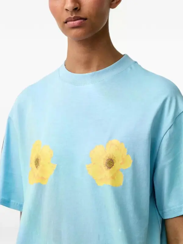 NEVER FULLY DRESSED Floral-print T-shirt
