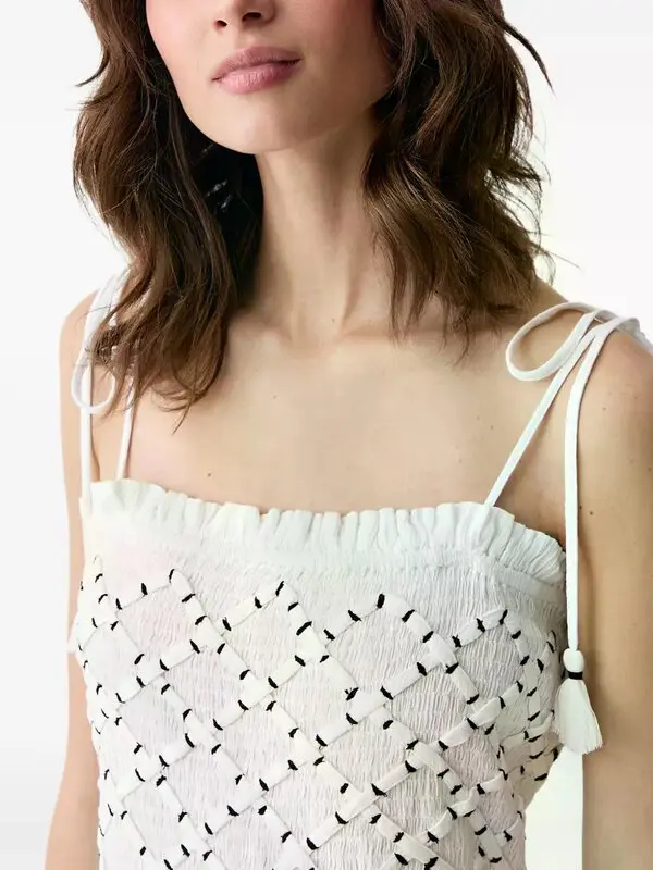 PEDRO DEL HIERRO Tassel-detail Maxi Dress