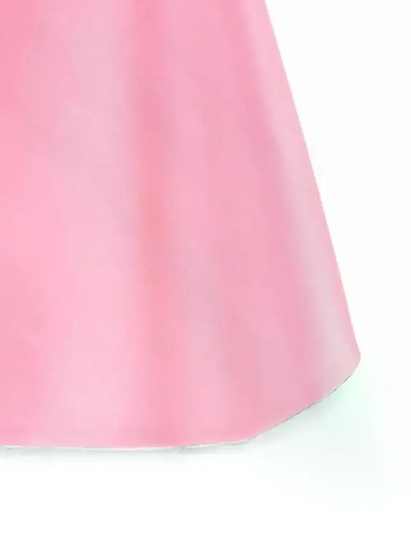 Alberta Ferretti Cropped Boat-neck Cape