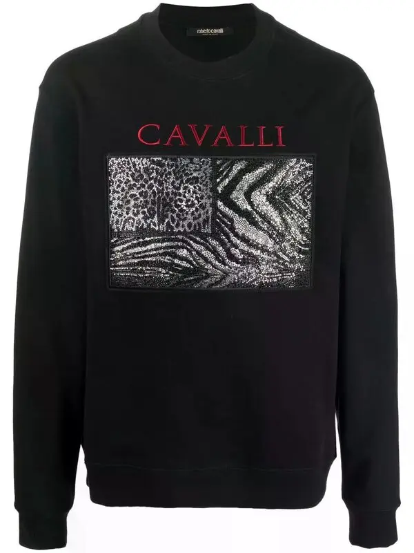 Roberto Cavalli Logo-print Sweatshirt