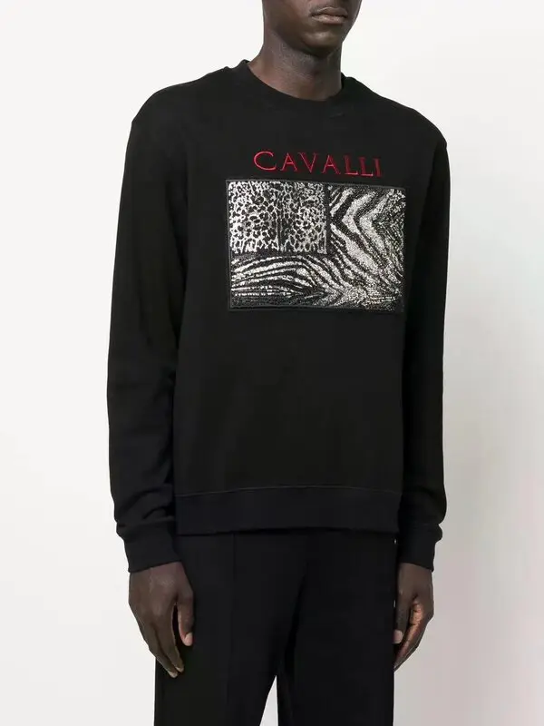Roberto Cavalli Logo-print Sweatshirt