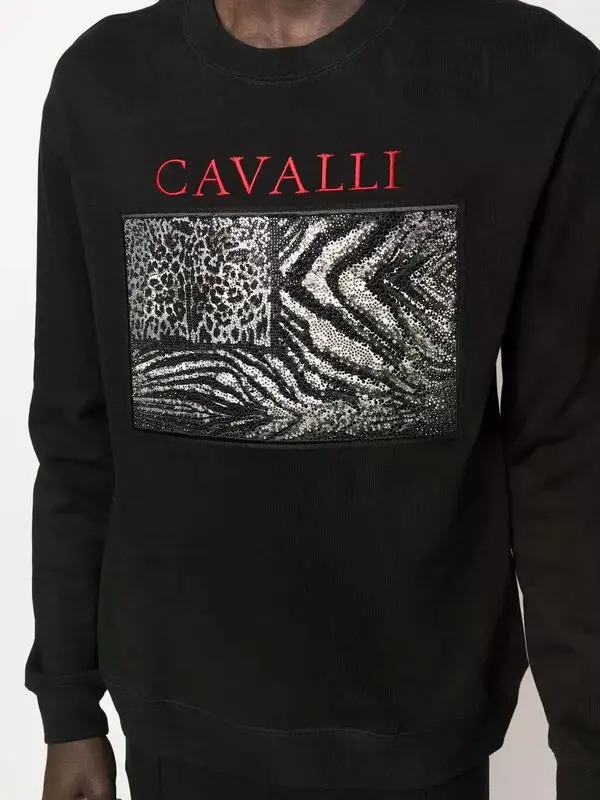 Roberto Cavalli Logo-print Sweatshirt