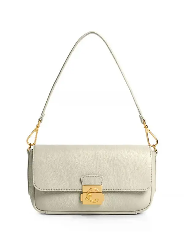 COCCINELLE Medium C-me Lock Logo-clasp Shoulder Bag
