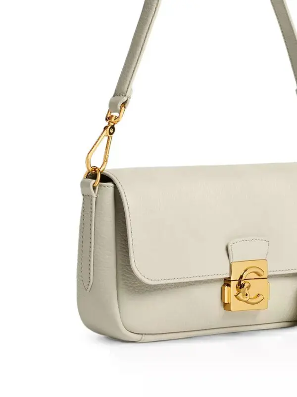 COCCINELLE Medium C-me Lock Logo-clasp Shoulder Bag