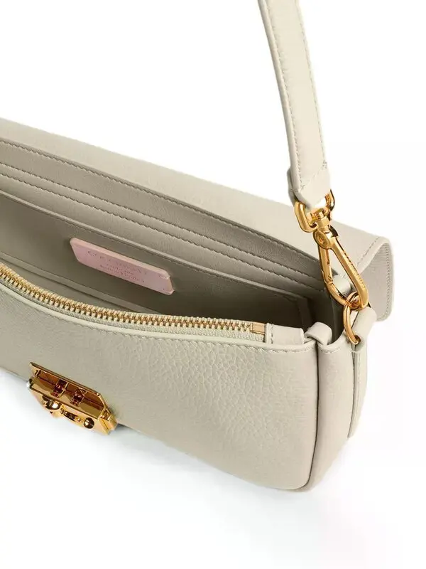 COCCINELLE Medium C-me Lock Logo-clasp Shoulder Bag