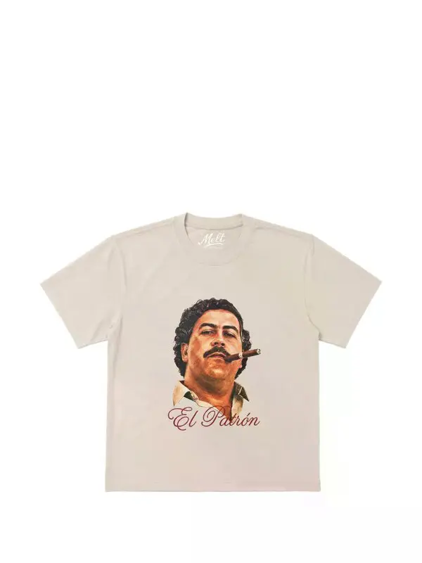 MELT Graphic-print T-shirt - Neutrals