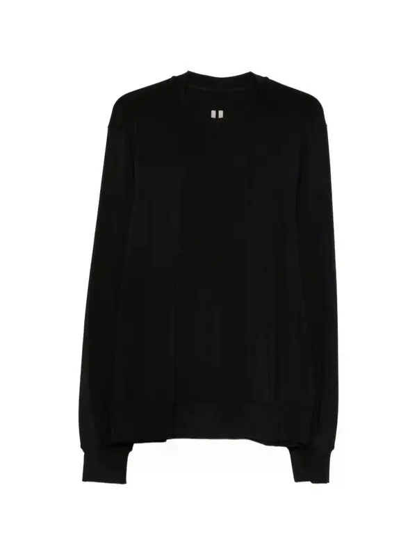 Rick Owens Crew-neck Long-sleeve Sweater - Black