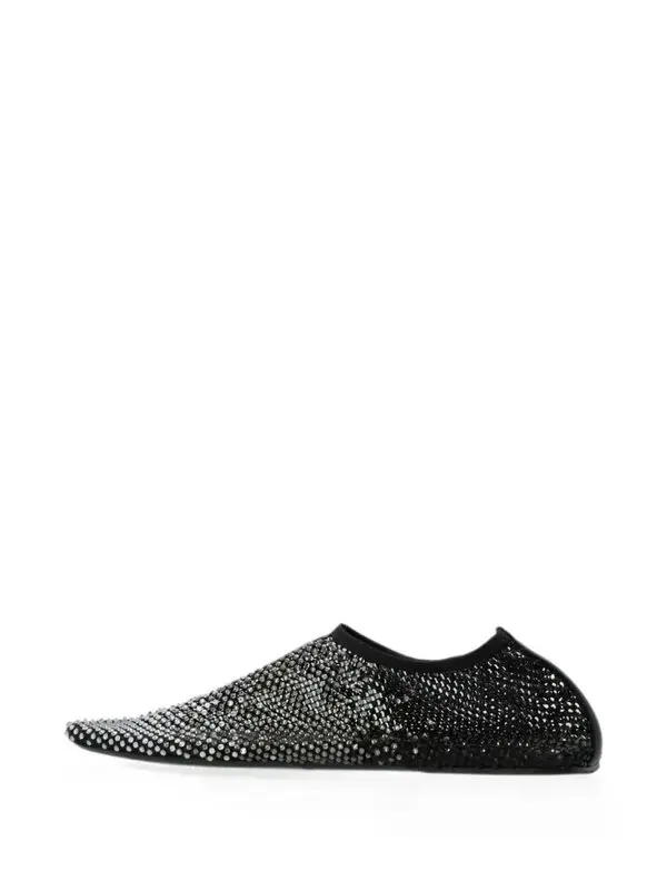 Christopher Esber Minette Crystal-embellished Ballet Flats