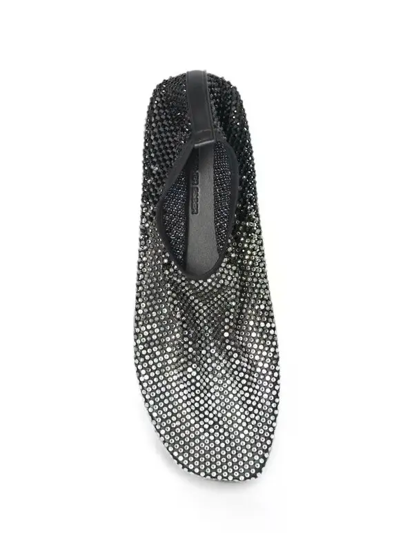 Christopher Esber Minette Crystal-embellished Ballet Flats
