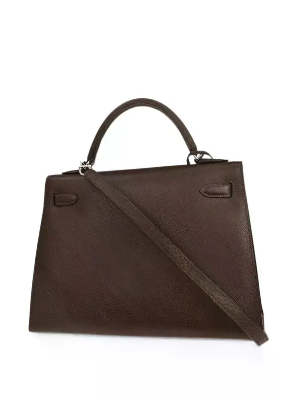 Hermès 2006 Kelly 32 Sellier Tote Bag - Brown