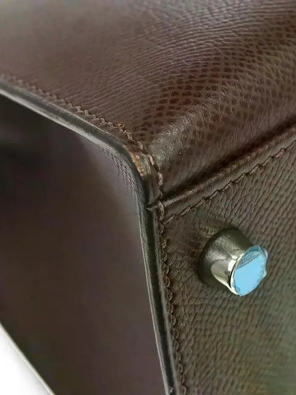 Hermès 2006 Kelly 32 Sellier Tote Bag - Brown