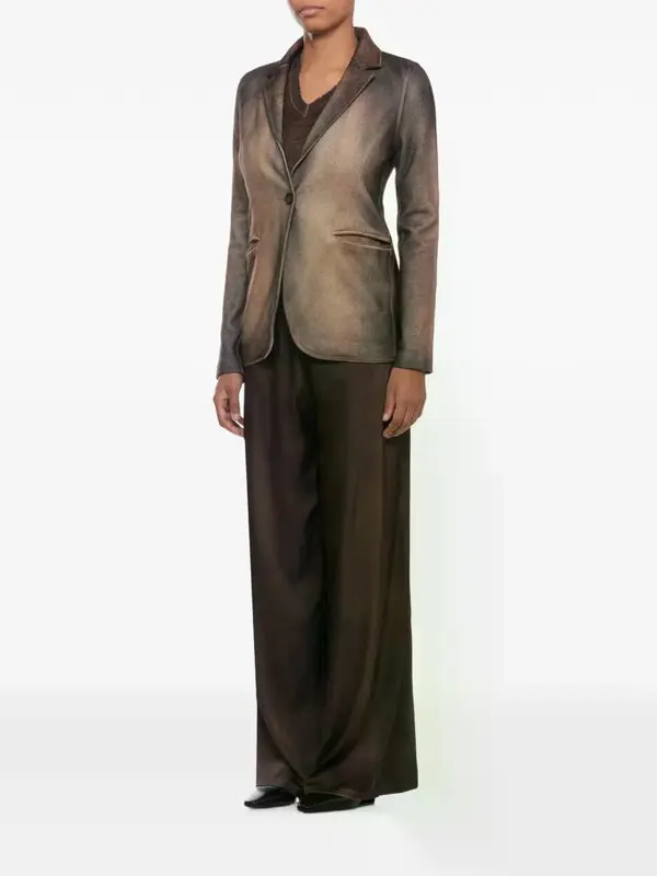 Avant Toi Single-breasted Wool-blend Blazer