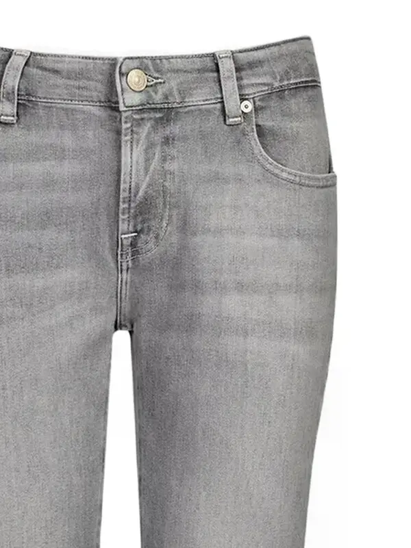 7 For All Mankind Faded Effect Whiskered Jeans
