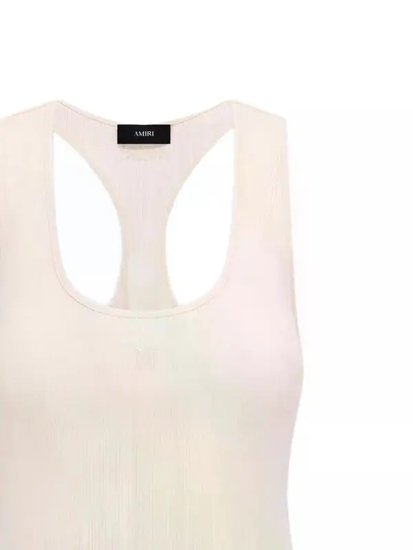 Amiri Ma Ribbed Tank Top