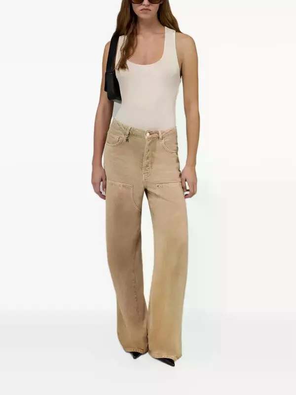 Amiri Ribbed Racerback Tank Top