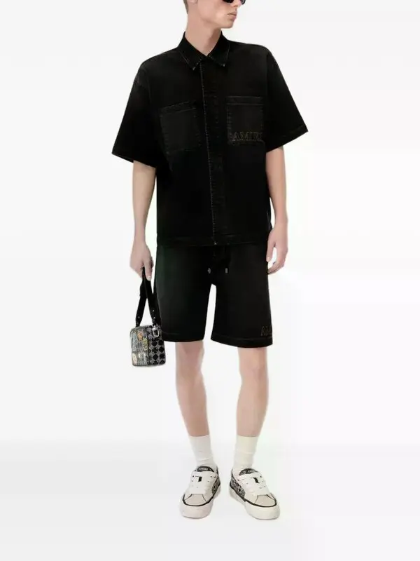 Amiri Drawstring Five-pocket Shorts