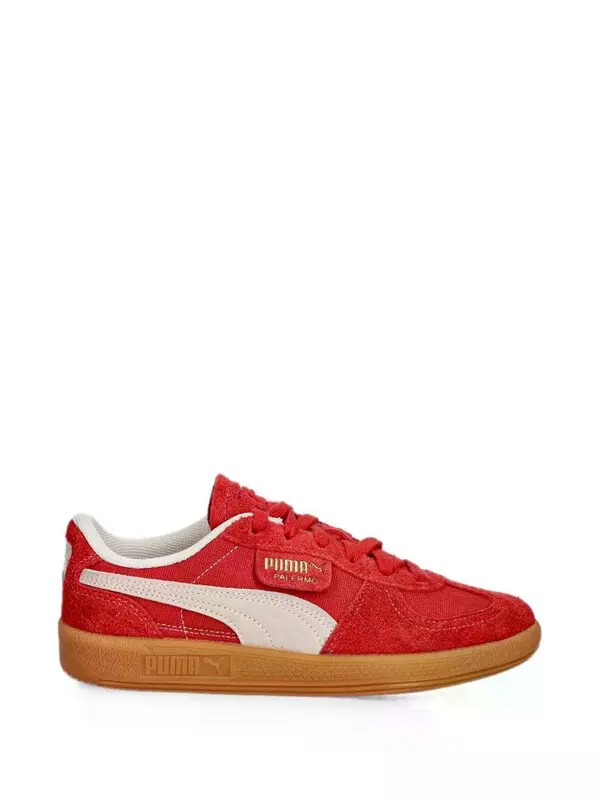 PUMA Palermo Logo-patch Sneakers - Red