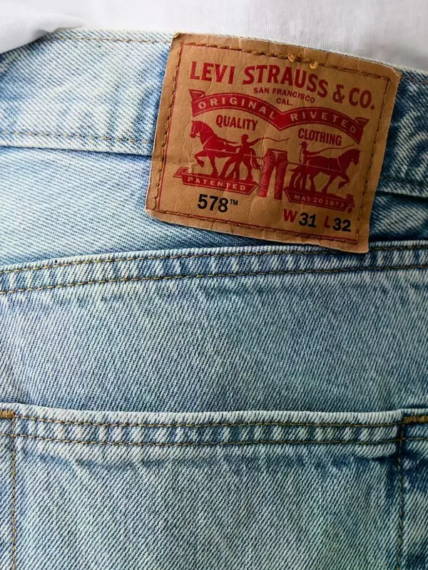 LEVI'S 578 Wide-leg Jeans