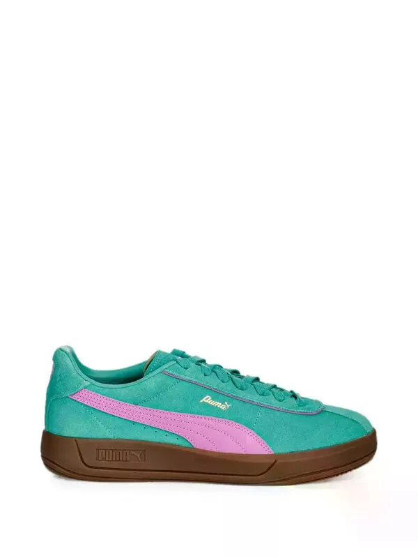 PUMA Club Klassika Panelled Sneakers - Green