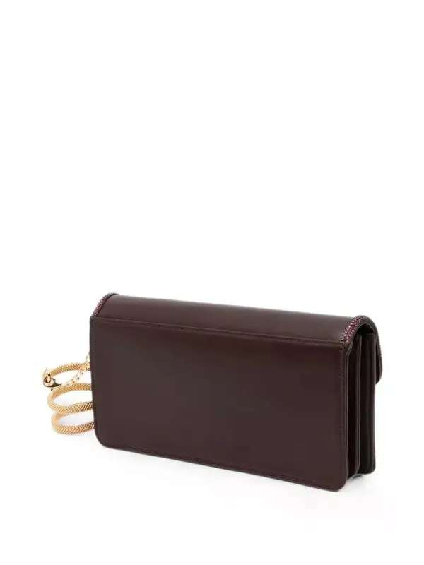 Rene Caovilla Onda Crystal-embellished Clutch Bag