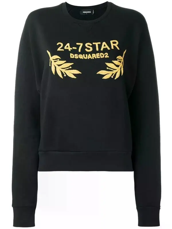 Dsquared2 24-7 Logo Sweatshirt - Black