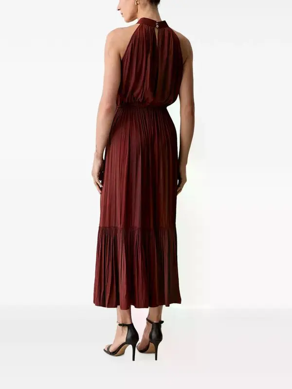 MORGAN Pleated Midi Dress