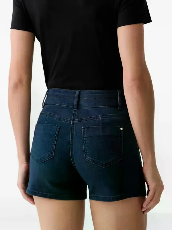 MORGAN Button-detail Pocket-flap Shorts