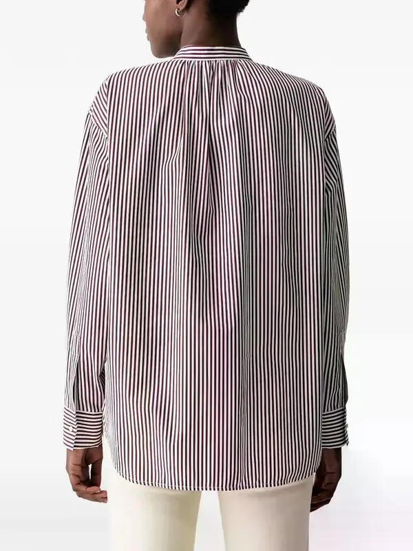 MOS MOSH Striped Long-sleeve Shirt