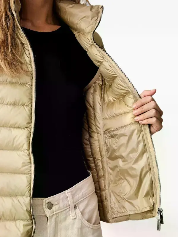 Armani Exchange Quilted High-neck Gilet
