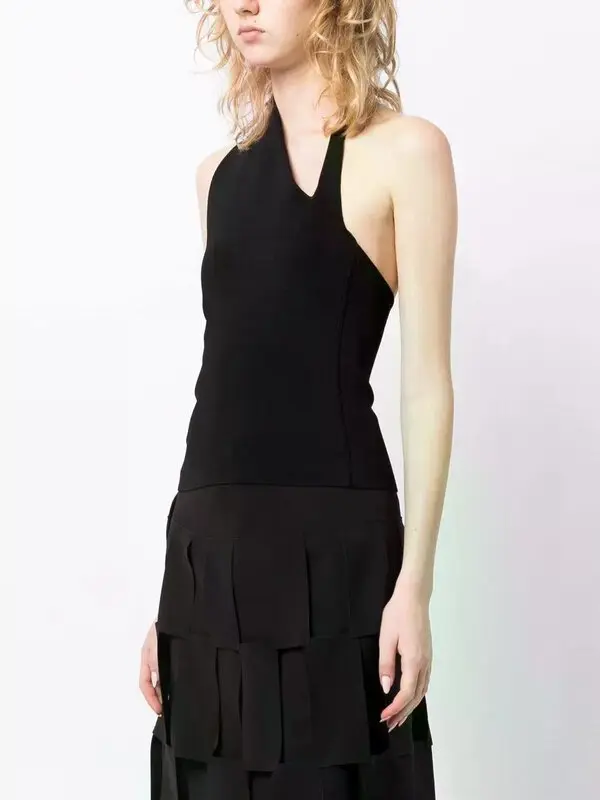 Galvan Artemis Asymmetric-neck Top