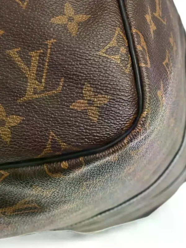 LOUIS VUITTON 2010 55 Macassar Keepall Bandoulière Duffle Bag