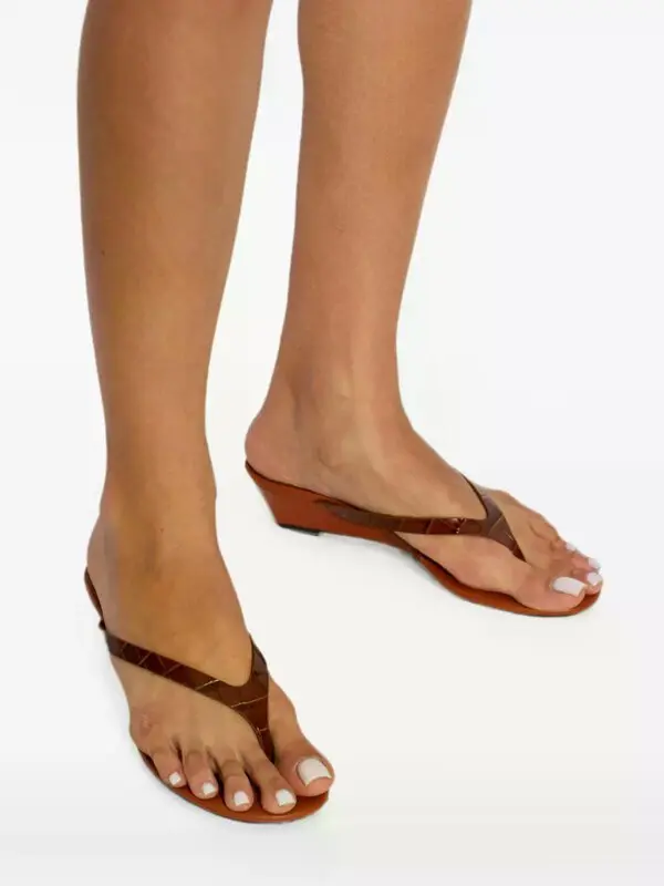 Christopher Esber Scala Leather Heeled Sandals