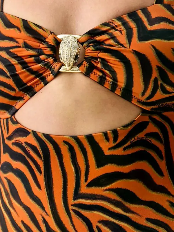 Kurt Geiger Tiger-print Swimsuit