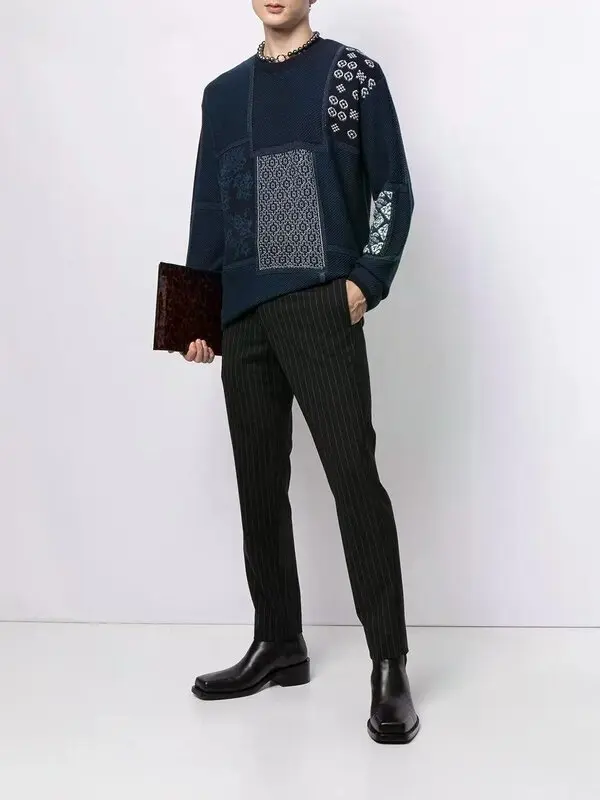 Roberto Cavalli Patchwork-effect Sweatshirt