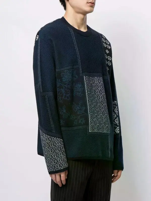 Roberto Cavalli Patchwork-effect Sweatshirt