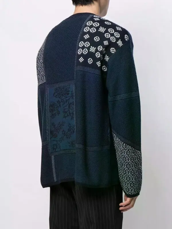 Roberto Cavalli Patchwork-effect Sweatshirt