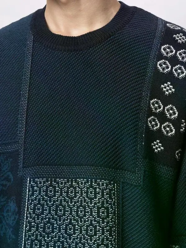 Roberto Cavalli Patchwork-effect Sweatshirt