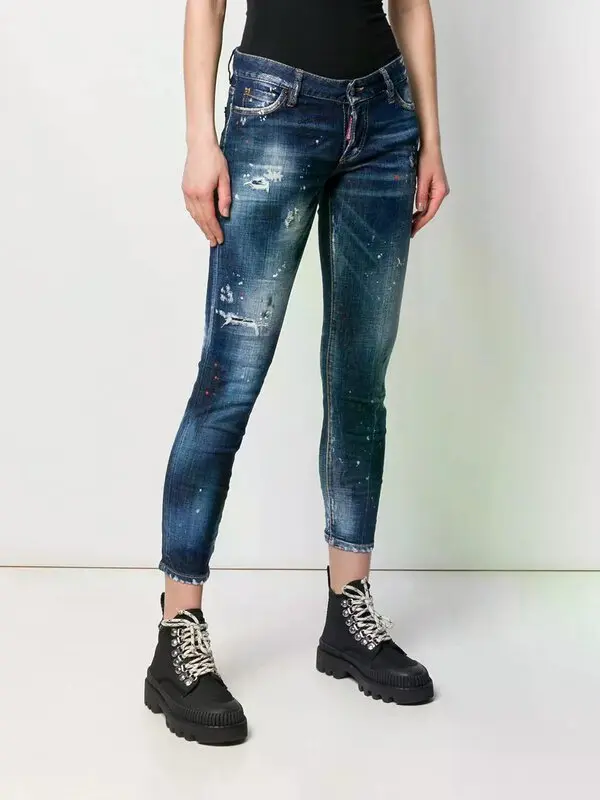 Dsquared2 Distressed Skinny Jeans