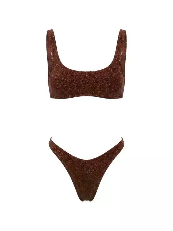 Oseree Lumière Sportini Bikini - Brown