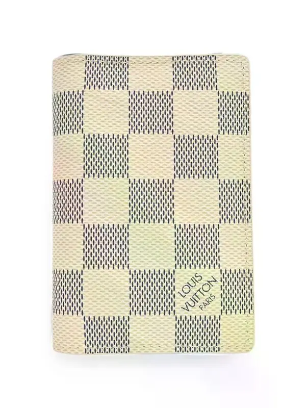 LOUIS VUITTON 2014 Damier Azur Cardholder - Neutrals
