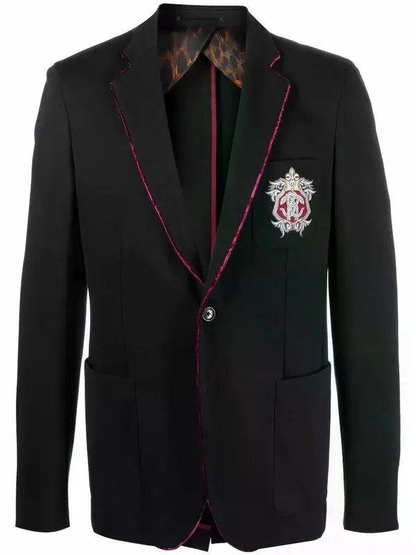 Roberto Cavalli Single-breasted Tailored Blazer