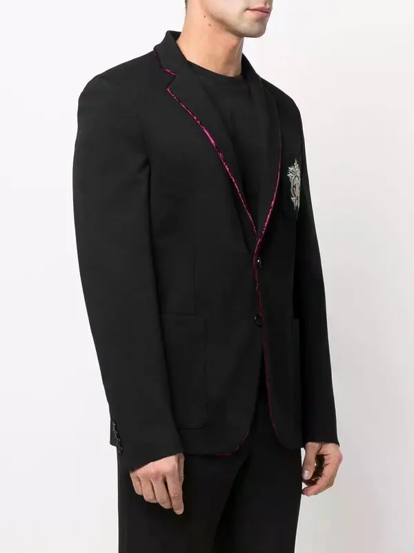 Roberto Cavalli Single-breasted Tailored Blazer